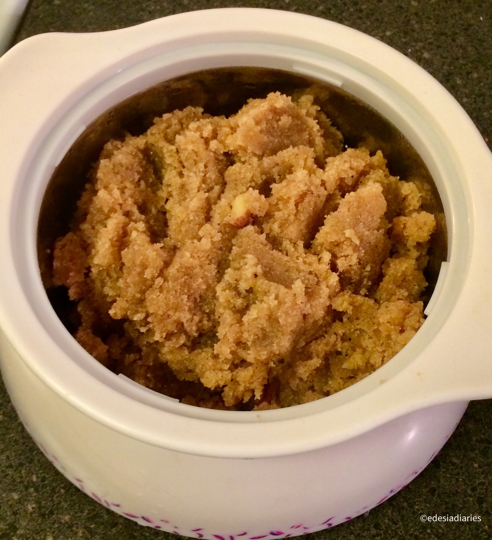 Sheera, Satyanarayan Pooja Style (Semolina Banana Dessert) – Edesia Diaries