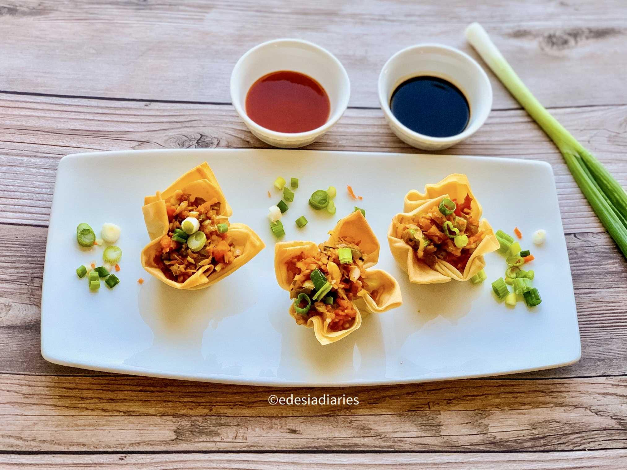 Deconstructed Baked Spring Rolls – Edesia Diaries