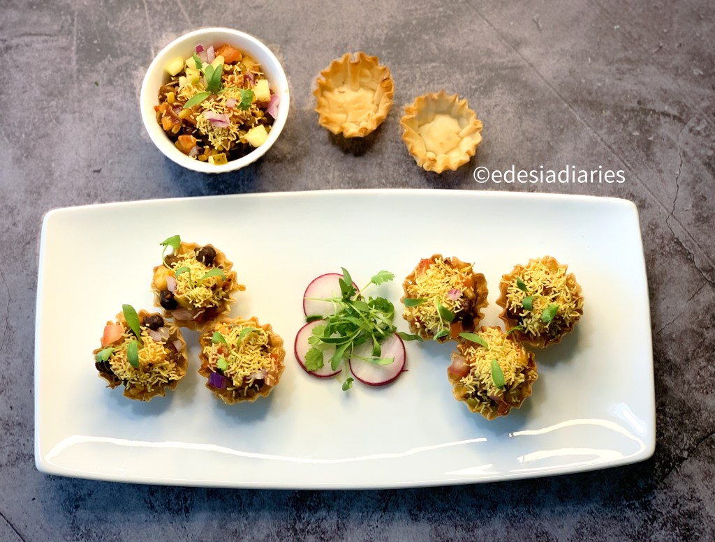 Canapé Corn Chaat – Edesia Diaries