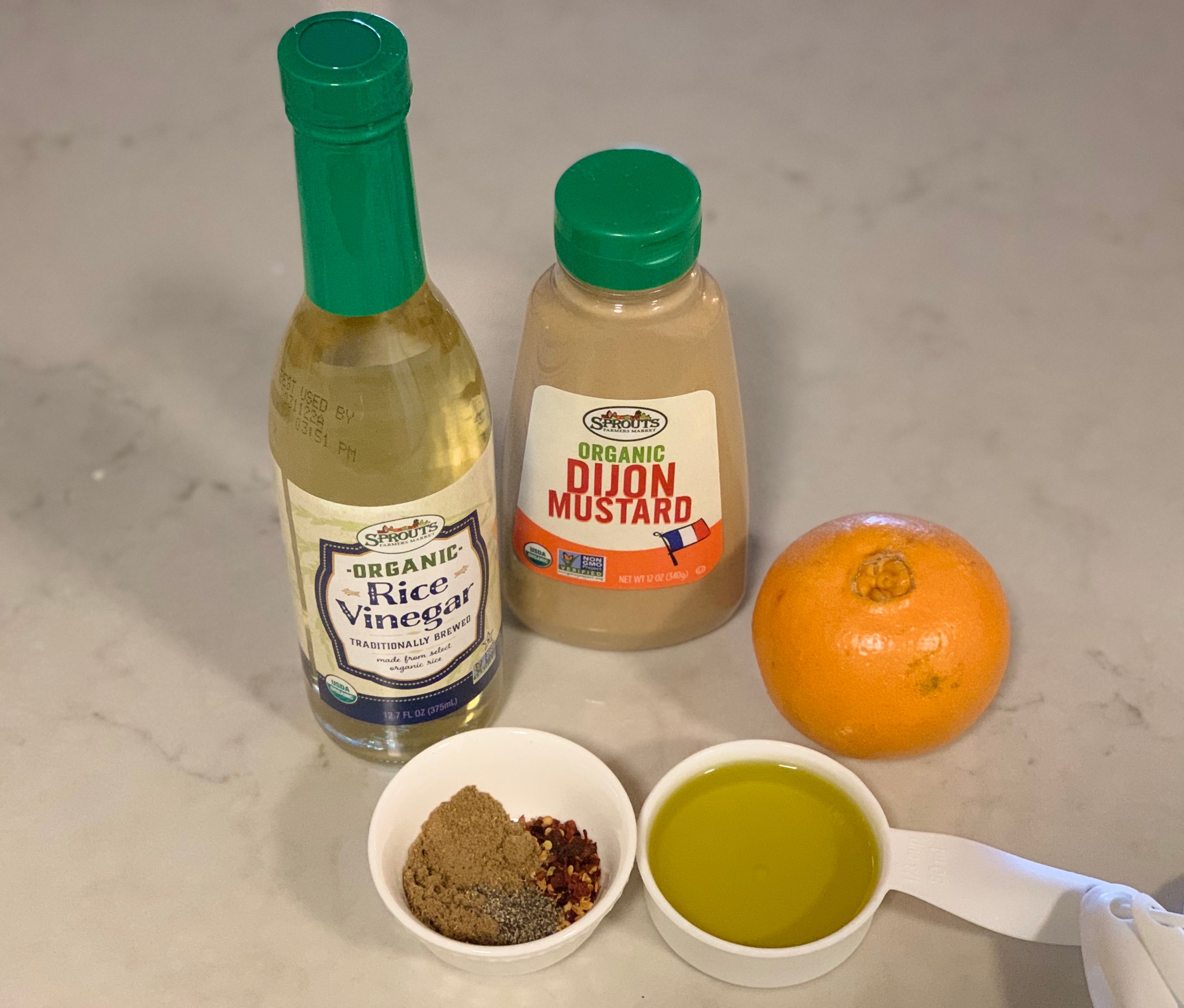 Sprouted Moong Coconut Salad with Orange Cumin Dressing – Edesia Diaries